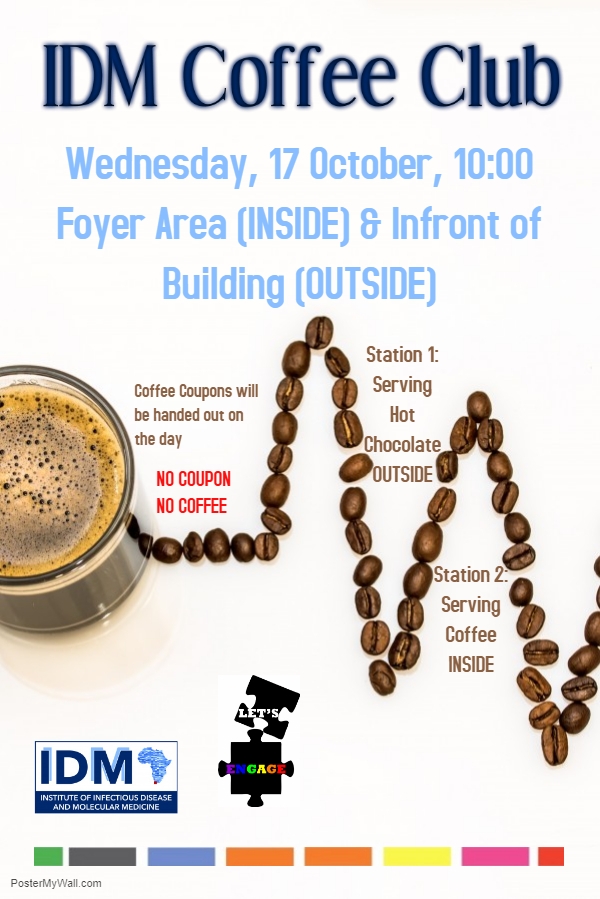 IDM Monthly Coffee Club | Institute of Infectious Disease and Molecular ...